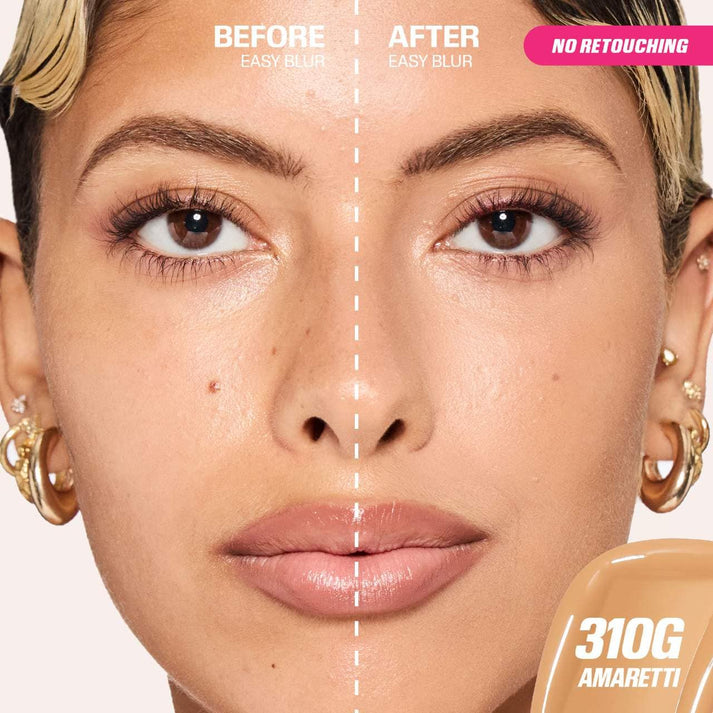 HUDA BEAUTY Easy Blur Natural Airbrush Foundation with Niacinamide ...
