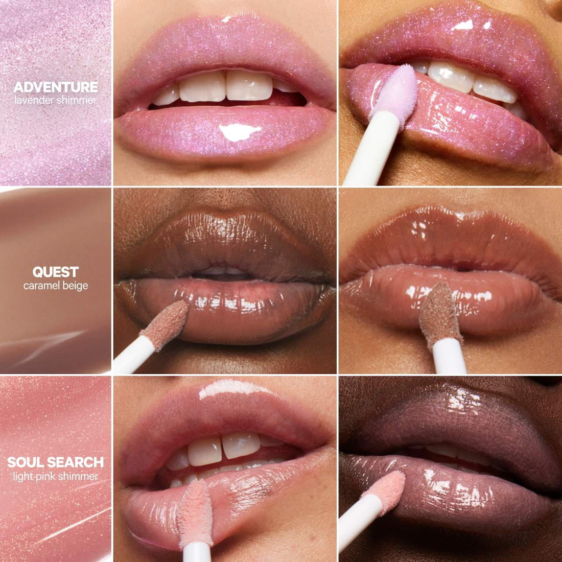 MILK MAKEUP Mini Odyssey Lip Oil Gloss Fun Size Faves Set - Volare